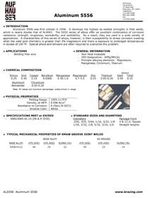 Aufhauser - Aluminum 5556